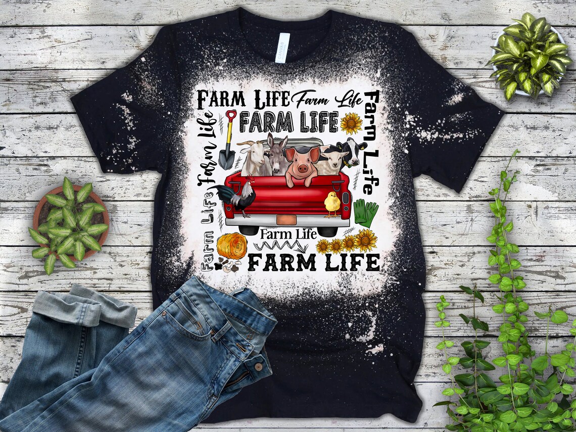 Farm Life Sublimation PNG Farm Life Truck Digital Downloads - Etsy