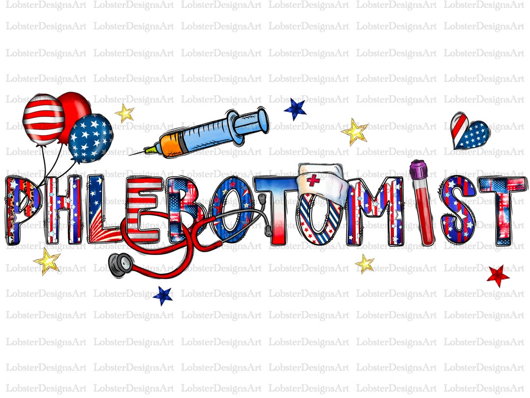 Phlebotomist Pngtech Pngwestern Phlebotomist PNG - Etsy