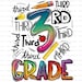 Third Grade Teacher Png, 3rd Grade Teacher Clipart, PNG File for ...