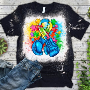 Autism Awareness With Boxing Gloves Png Sublimation Design Download ...