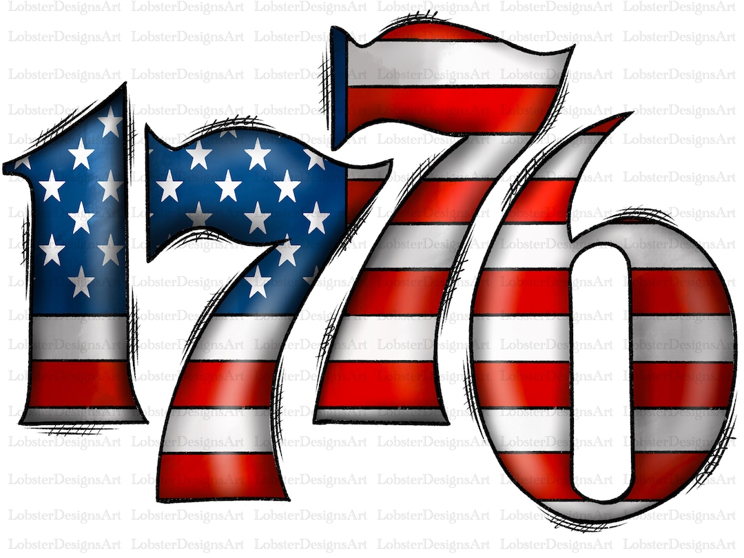 American 1779 Png, American Flag, 1776 Png, Instant Download ...