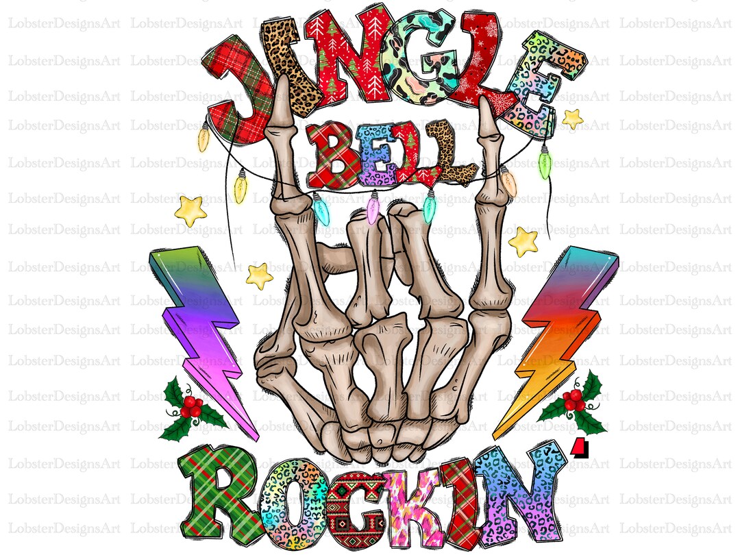 Jingle Bell Rockin’ PNG File, Sublimation Designs Download, Digital ...