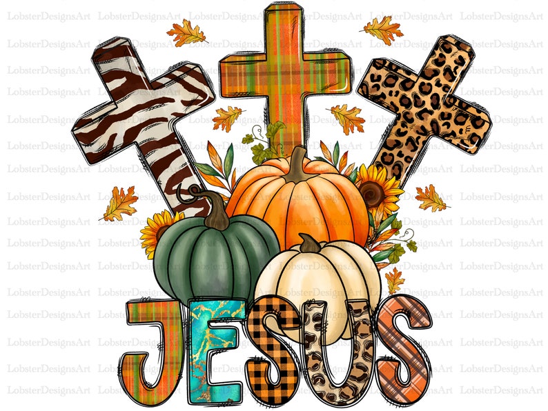Fall Jesus Png Pumpkin Fall Png Jesus Png Fall Png Fall - Etsy