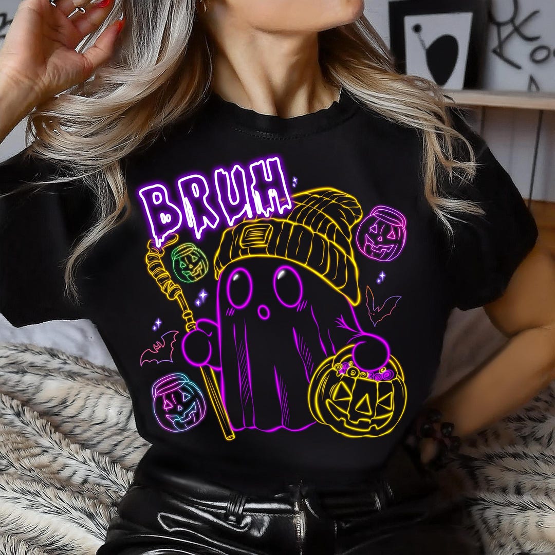 Bruh Ghost Png, Kids Cute Spooky Ghost Halloween PNG, Halloween Png ...