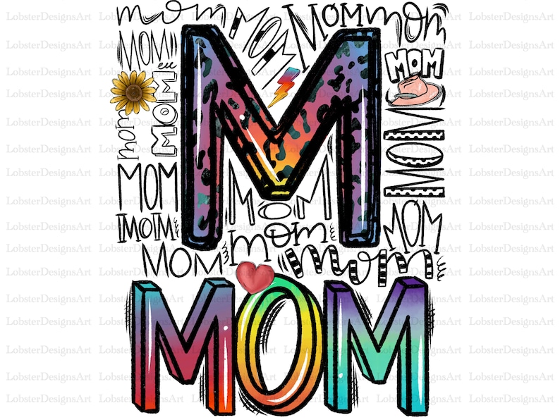 Mom Design Png Mom Design Pngmother Design Png mom - Etsy