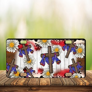 American Cross License Plate Png, Cross License Plate Png, America ...