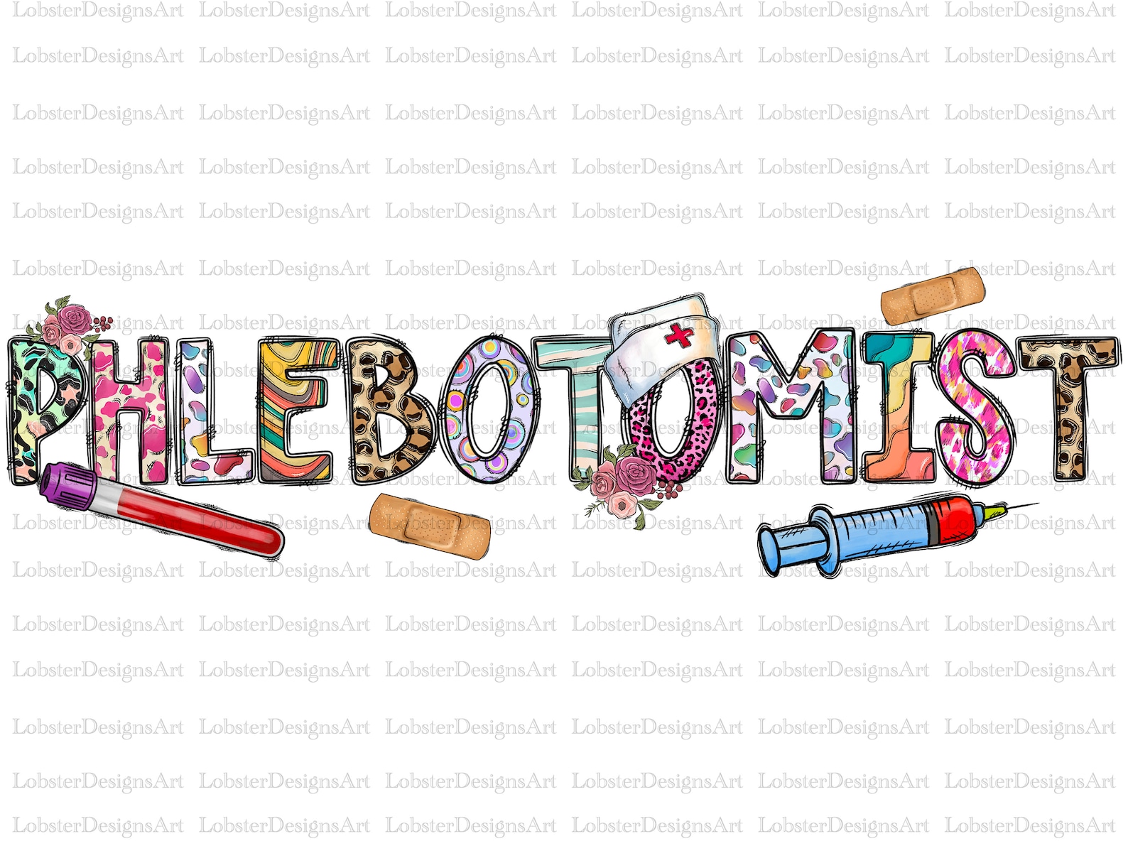 Phlebotomist Pngtech Pngwestern Phlebotomist PNG - Etsy