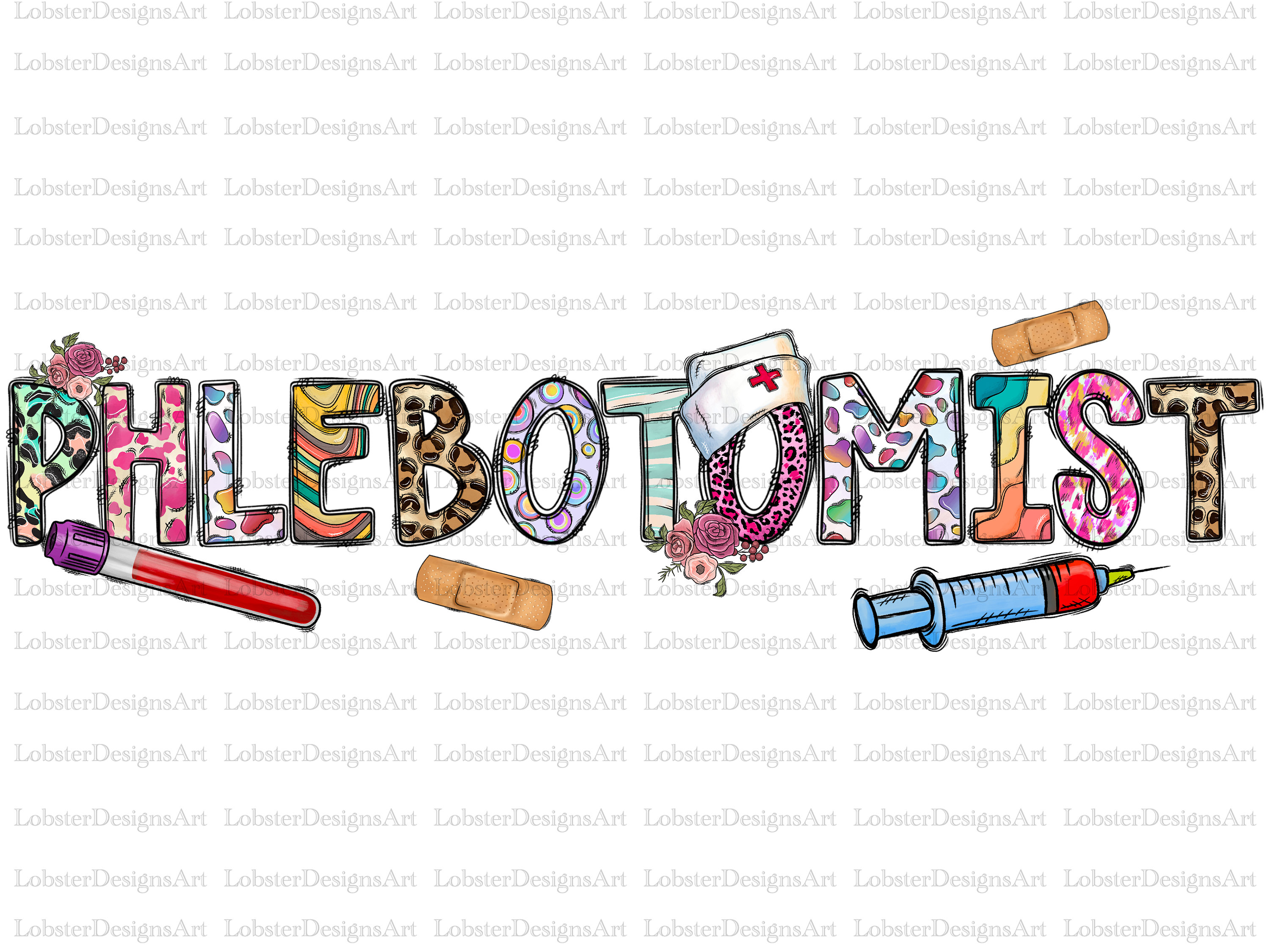 Phlebotomist Pngtech Pngwestern Phlebotomist PNG - Etsy