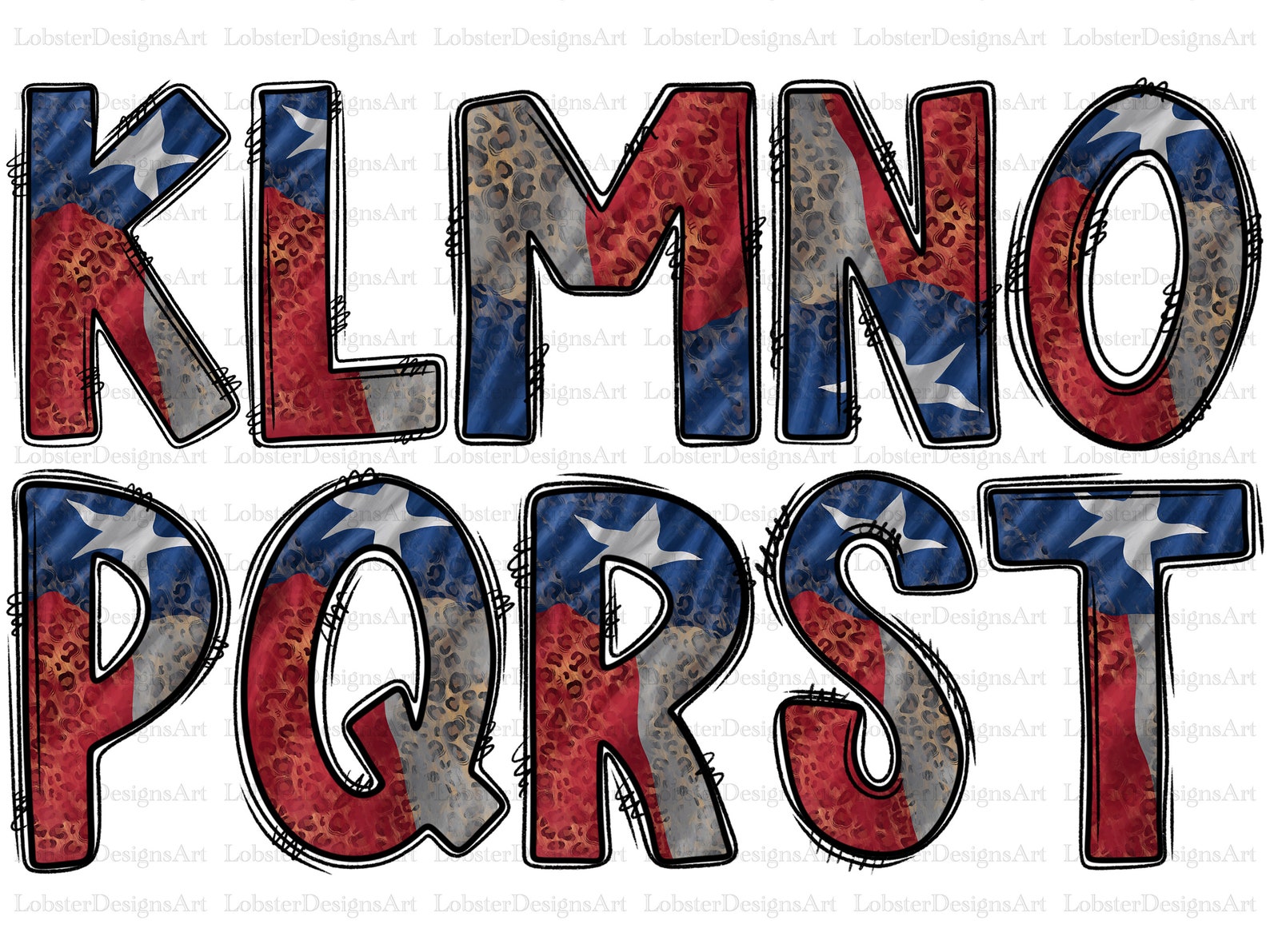 Texas Alphabet Png Font Letters Western Alphabet Texas - Etsy