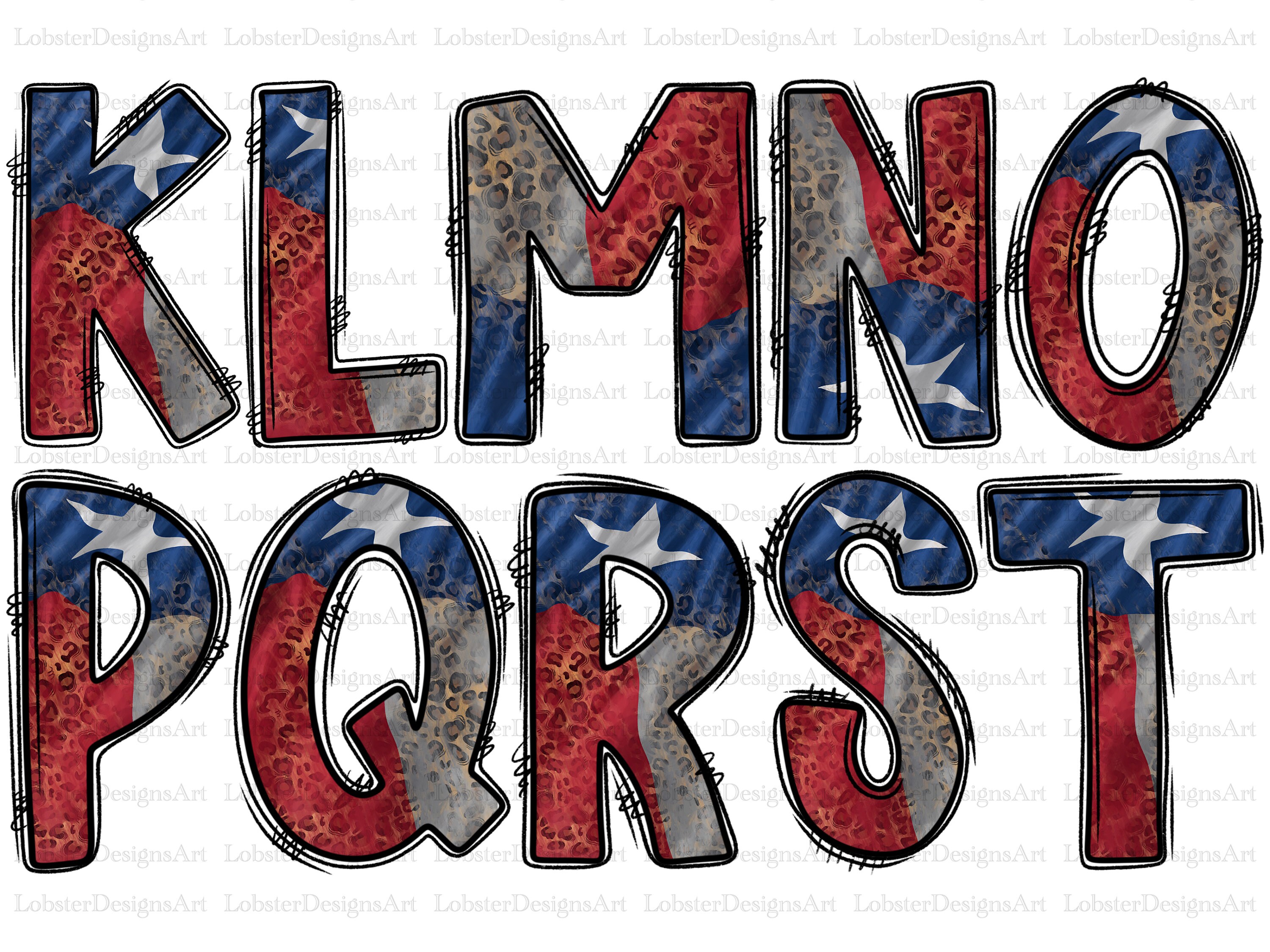 Texas Alphabet Png Font Letters Western Alphabet Texas - Etsy