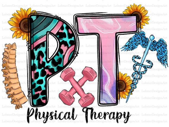 Physical Therapy Sublimation Design Downloads Nurse - Etsy