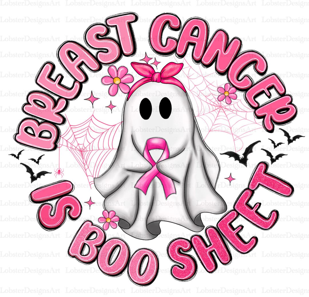 Breast Cancer is Boo Sheet Png, Retro Breast Cancer Png, Breast Cancer ...