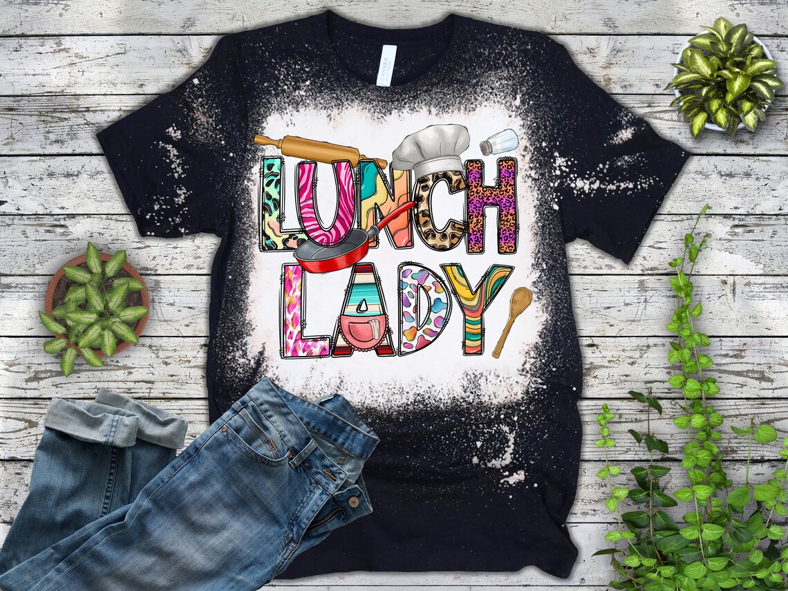 Lunch Lady Png Food Service Png Western Png School Lunch - Etsy