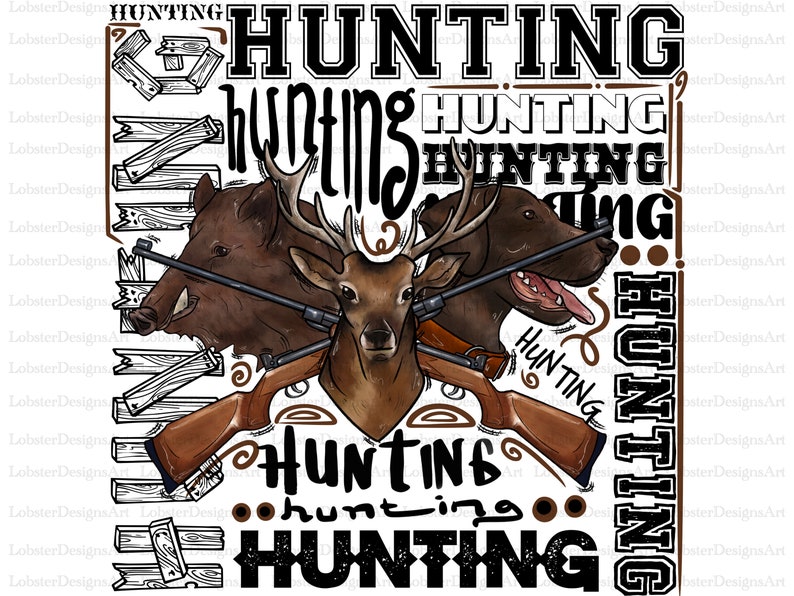 Hunting Png Hunting Png Western Png Camouflage Png Beagle - Etsy