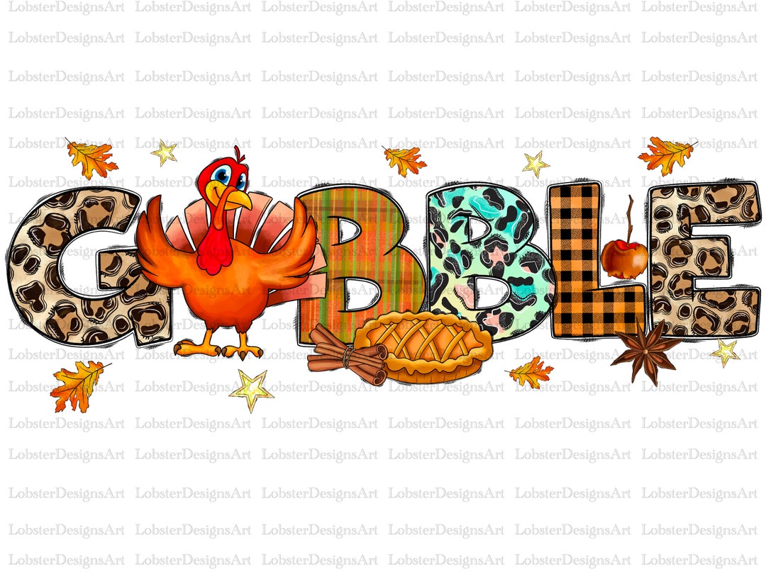 Gobble Png File, Thanksgiving Day Png, Turkey Png, Sunflower Png, Leaf ...