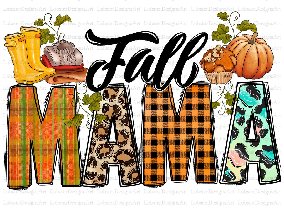 Fall Mama PNG, Pumpkin Png, Fall PNG, Thankful Png, Leaf Png,western ...