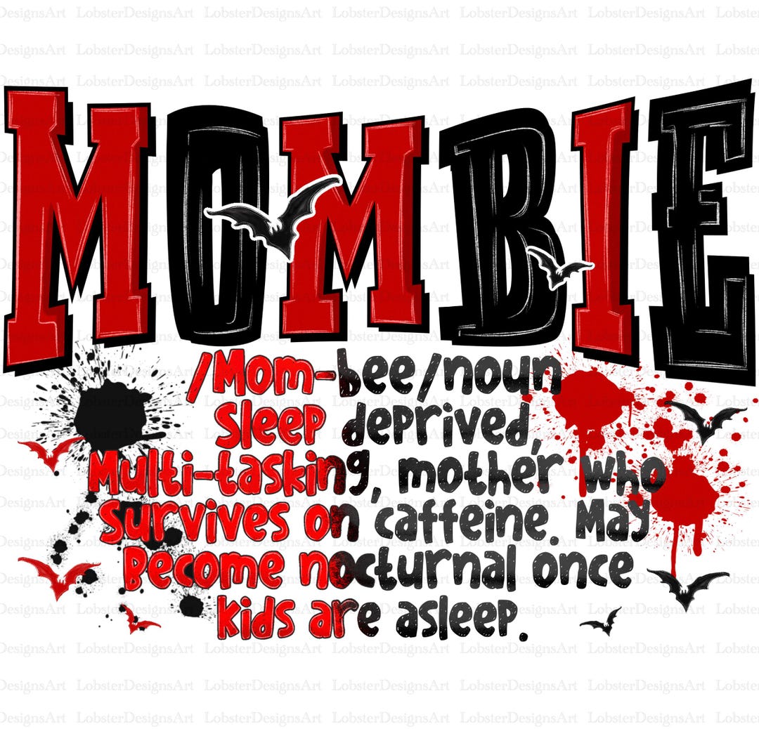 Halloween Mombie Png, Creepy Halloween Mom PNG, Trendy Halloween Shirt ...