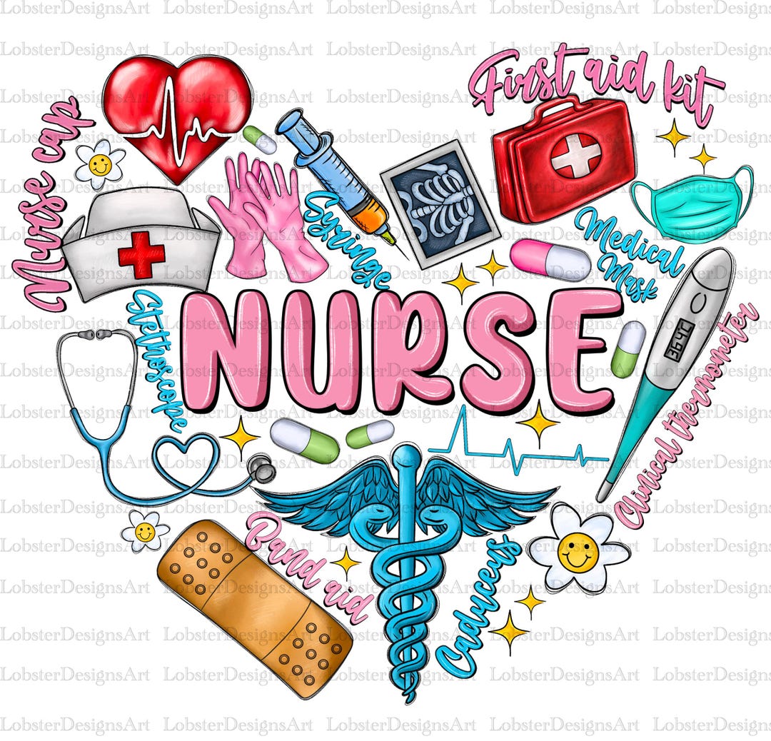 Nurse Heart Png, Nurse Life Png, Nurse Stuff Png, Nurse Quotes Png ...