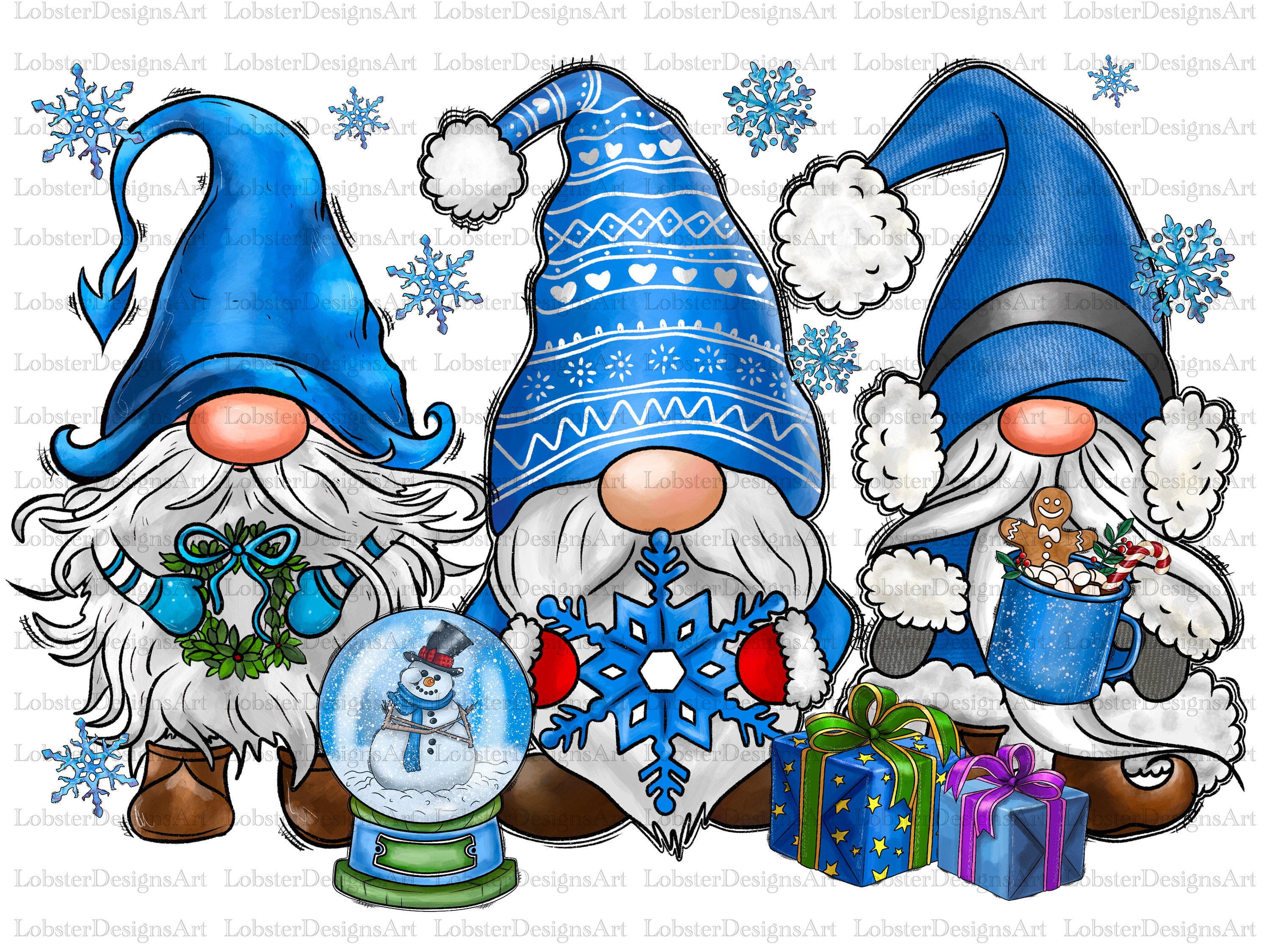 Snowman Gnome Pnghello Winter Gnome Png Sublimation Design - Etsy