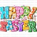Happy Easter Png Sublimation Design Download, Easter Life,happy Easter ...