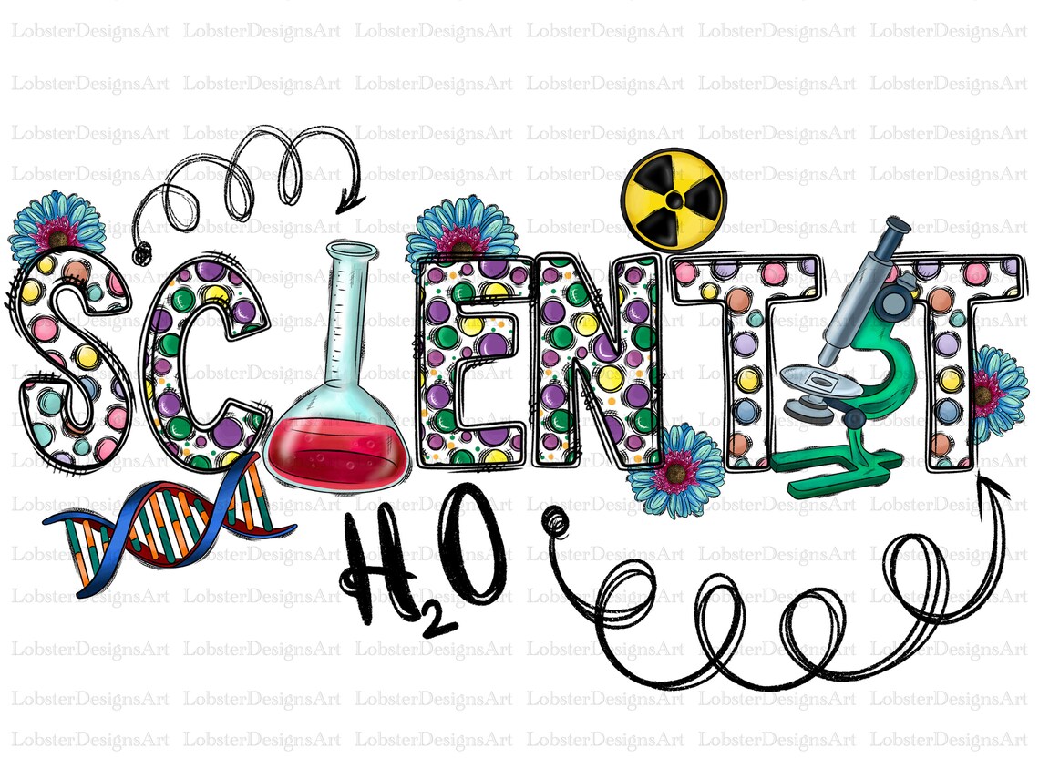 Scientist Sublimation Design Png Science Png Future - Etsy