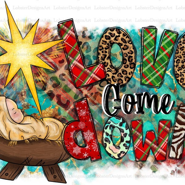 Love Came Down Png - Etsy