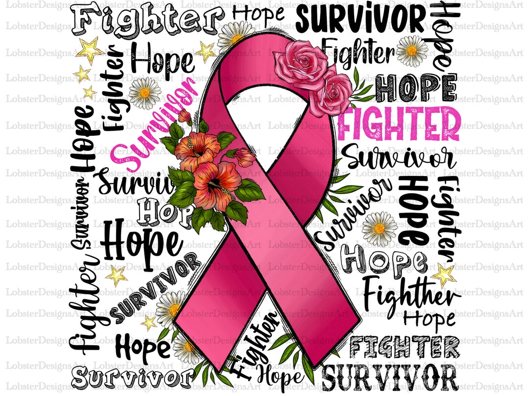 Fighter Hope Survivor Png,western Fight Cancer in All Colors Png,cancer ...