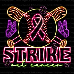 Breast Cancer Png, Strike Out Breast Cancer, Pink Ribbon Baseball Png, Baseball Breast Cancer ...