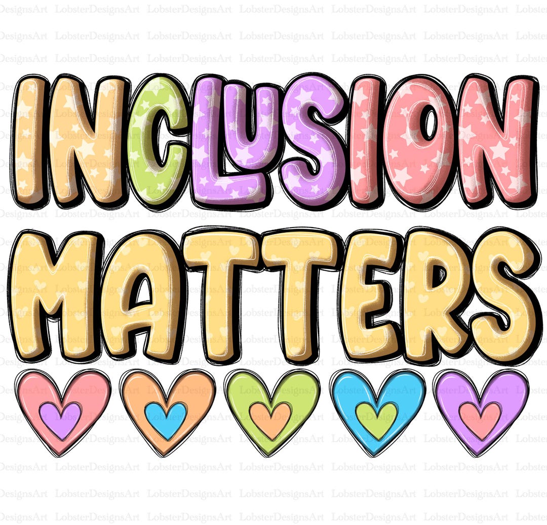 Inclusion Matters Png, Special Education Png, Favorite Teacher Png ...