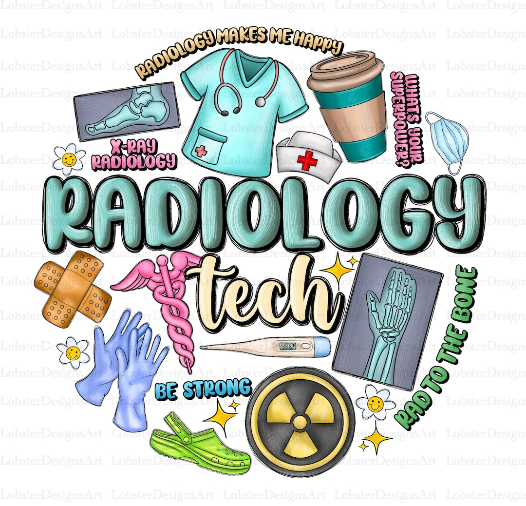 Radiology Tech Png Sublimation Design Download, RT Png, Funny Radiology ...