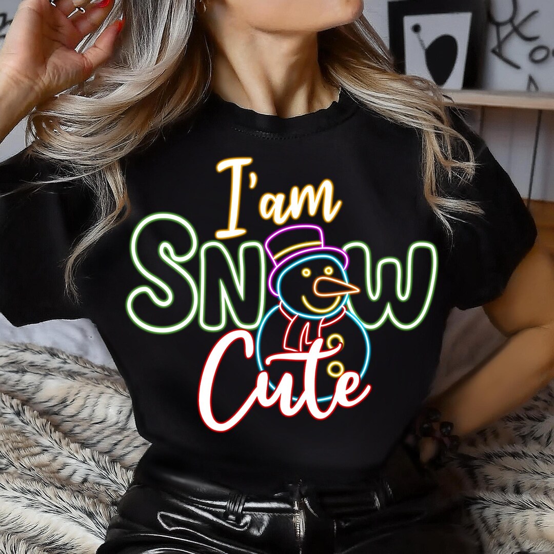 I'm Snow Cute Sublimation Design Download, I'm Snow Cute Png, Hello ...