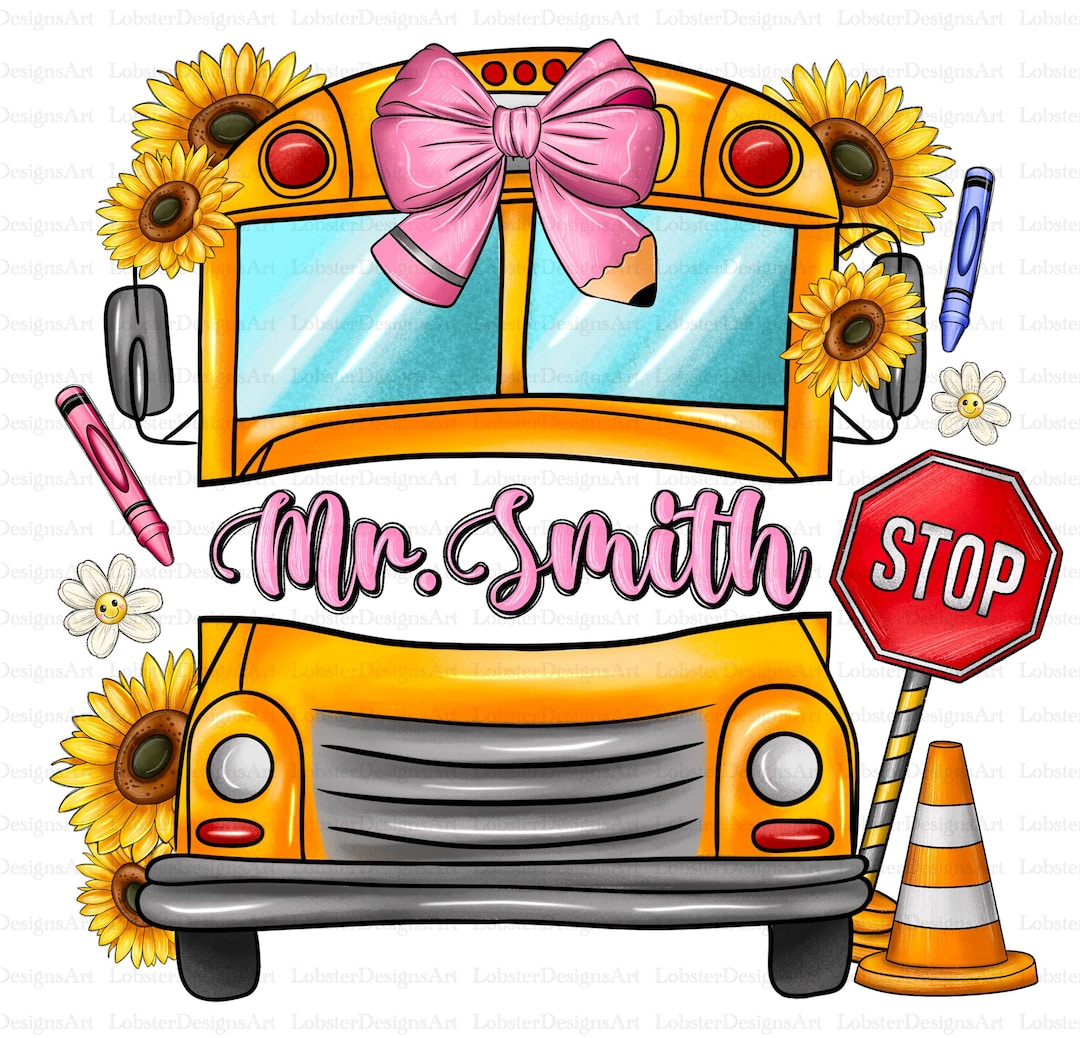 School Bus Png, School Bus Name Png, Bus Driver Png, Male Female School ...