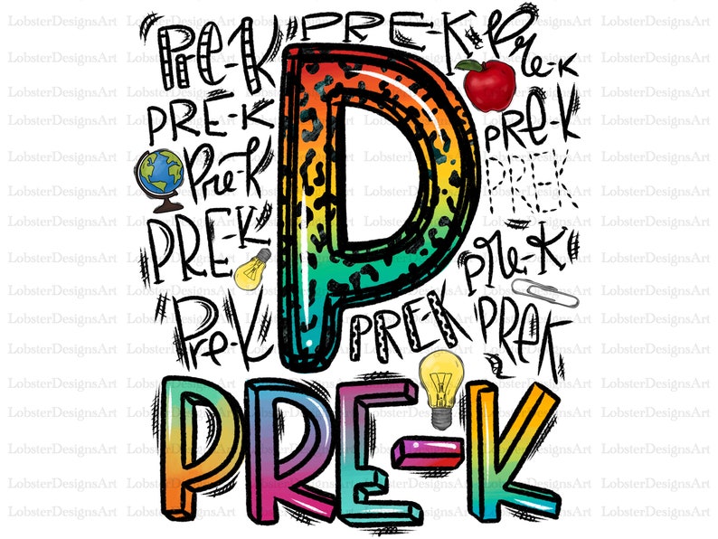 Pre-k School PNG Back to School Pre-k PNG Kindergarten - Etsy