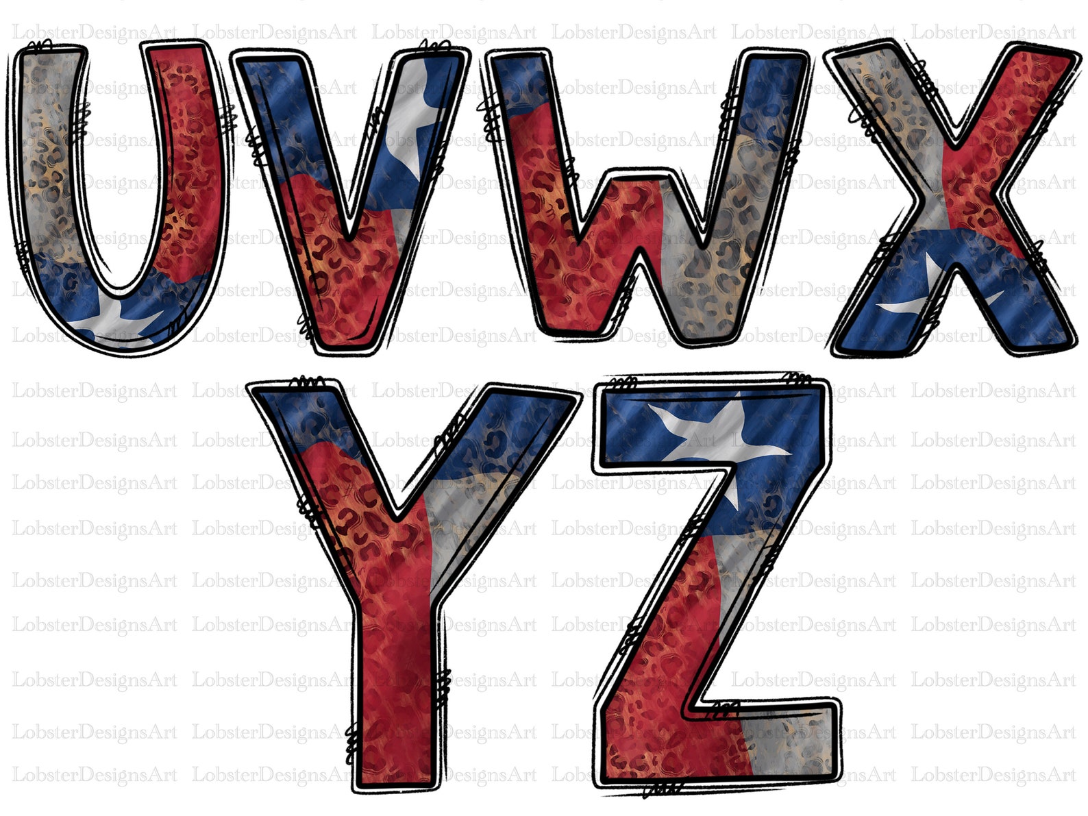 Texas Alphabet Png Font Letters Western Alphabet Texas - Etsy