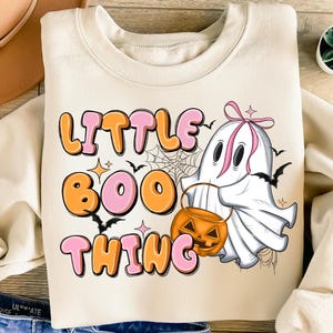 Little Boo Thing Png, Halloween Ghost Neon Png, Halloween Mama Png ...