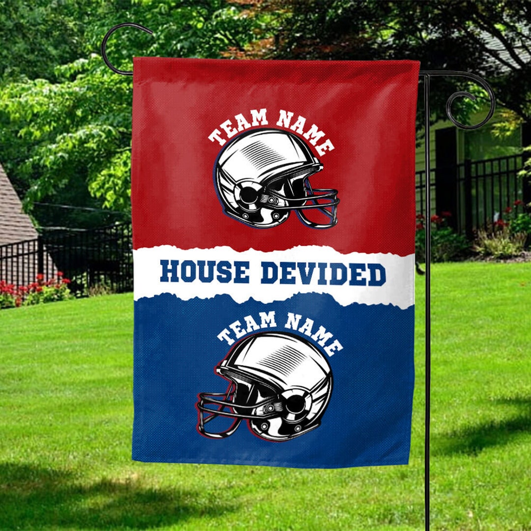 Custom House Divided Flag, House Divided Baseball, Basketball Team Flag ...