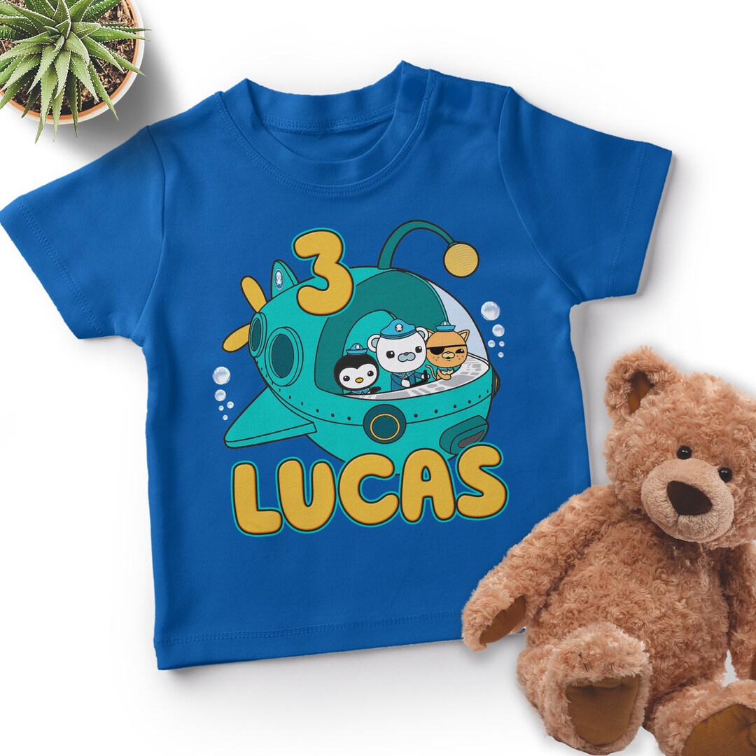 Octonauts Birthday Shirt, Octonauts Theme Birthday Shirts, Octonauts ...