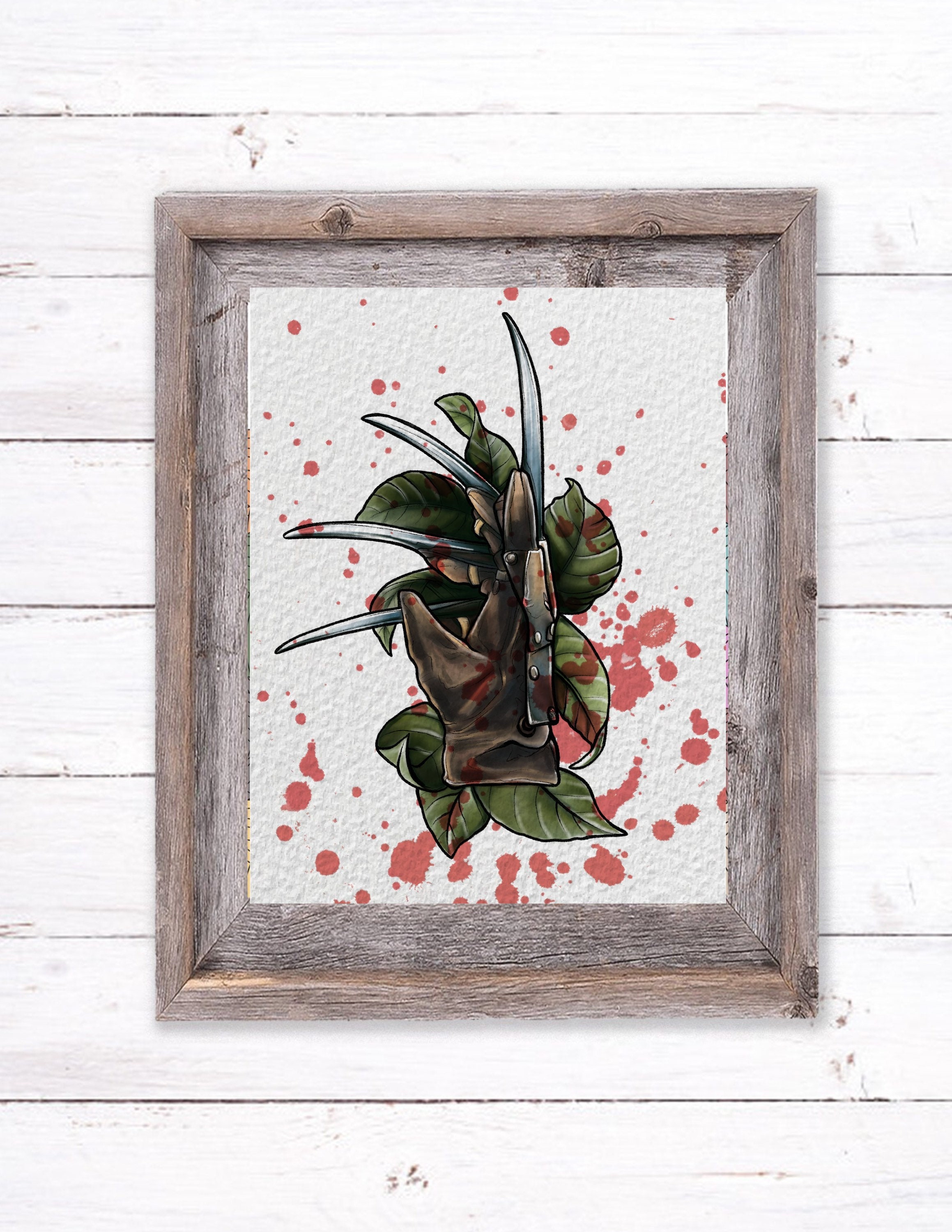 Freddy Hand 8x10 Cardstock Print - Etsy