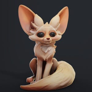 fennec fox dragon puppet