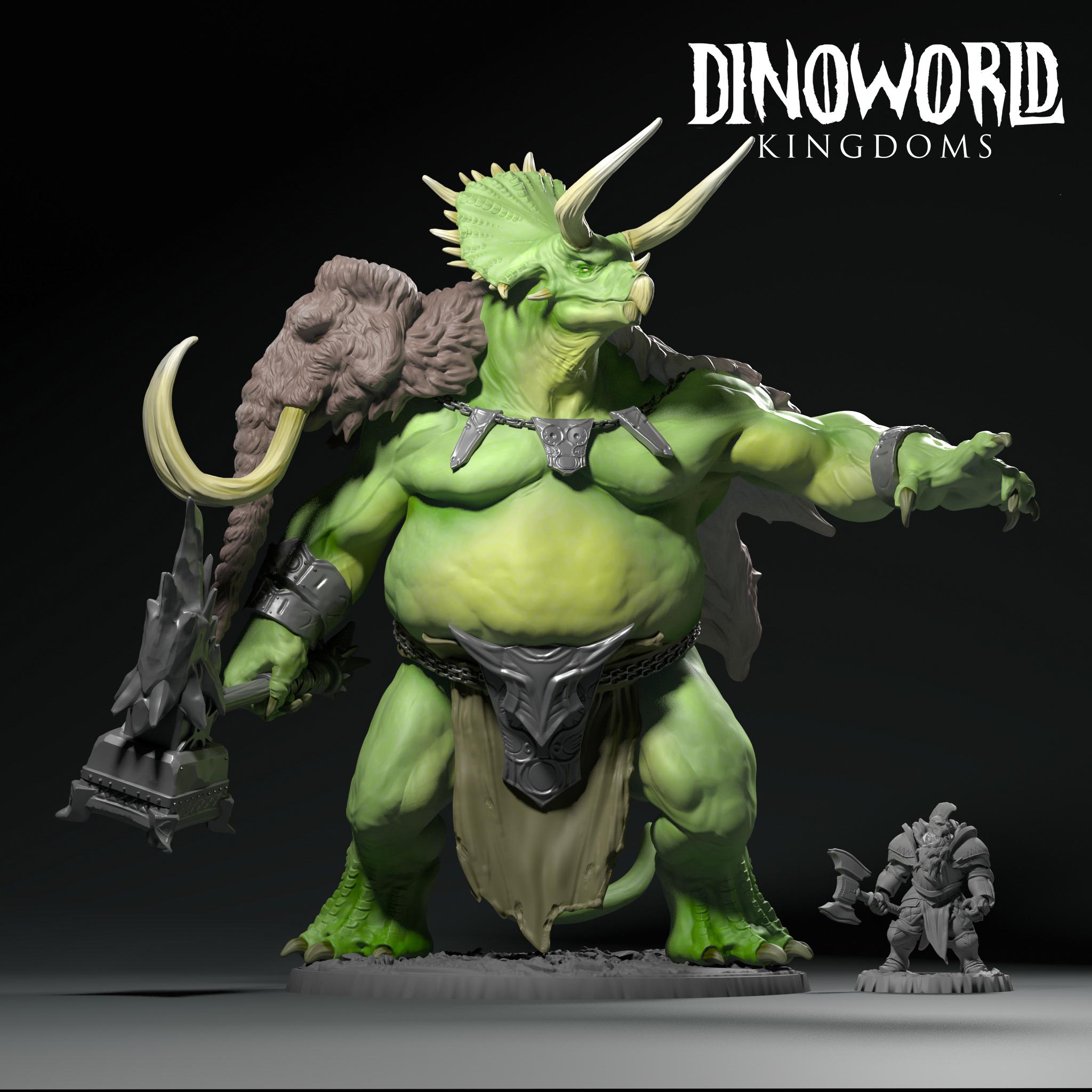 Dungeons and Dragons, DND TTRPG, Wargaming - 85mm Base Dinosaur ...