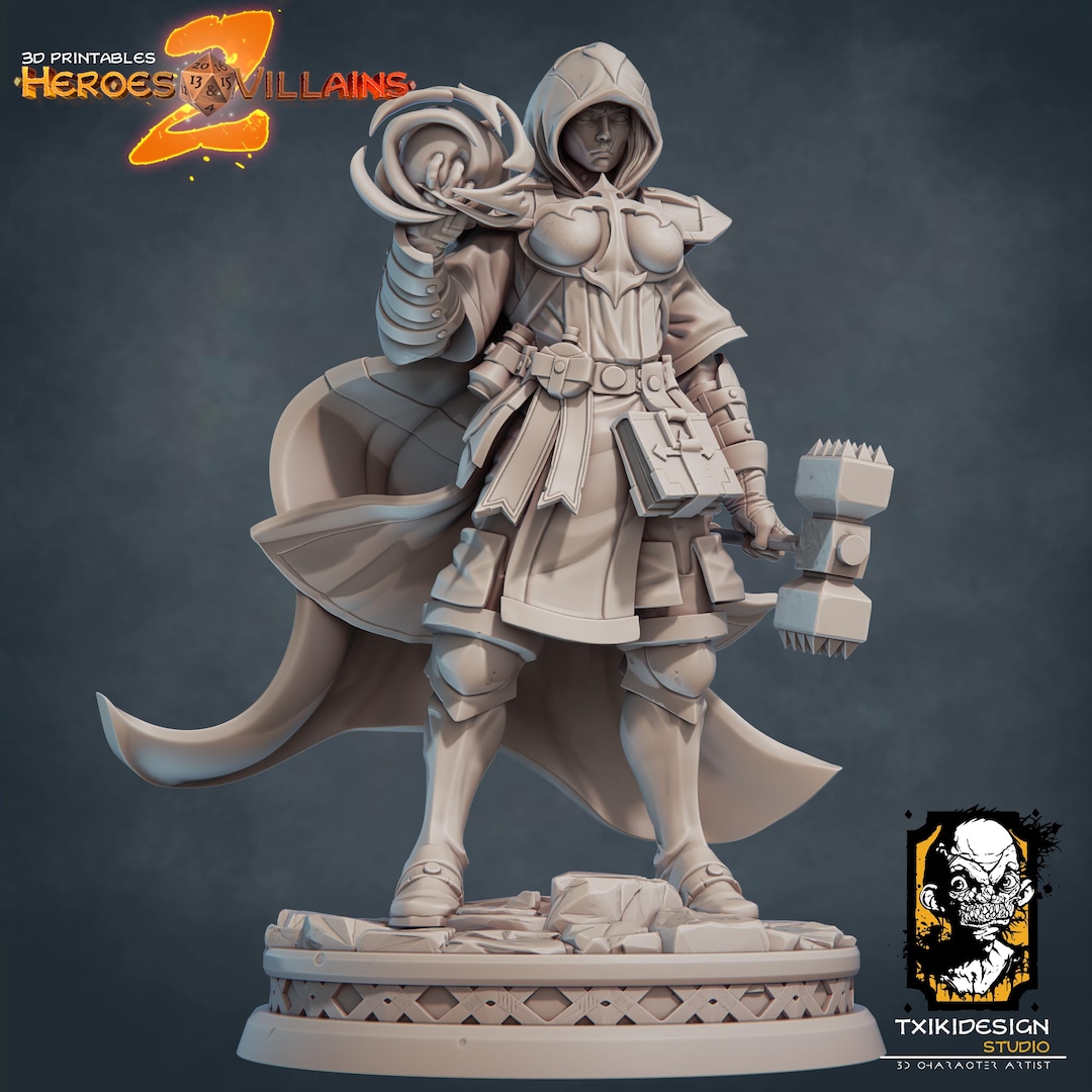 Dungeons and Dragons, DND TTRPG, Wargaming - Playable Character - Human ...