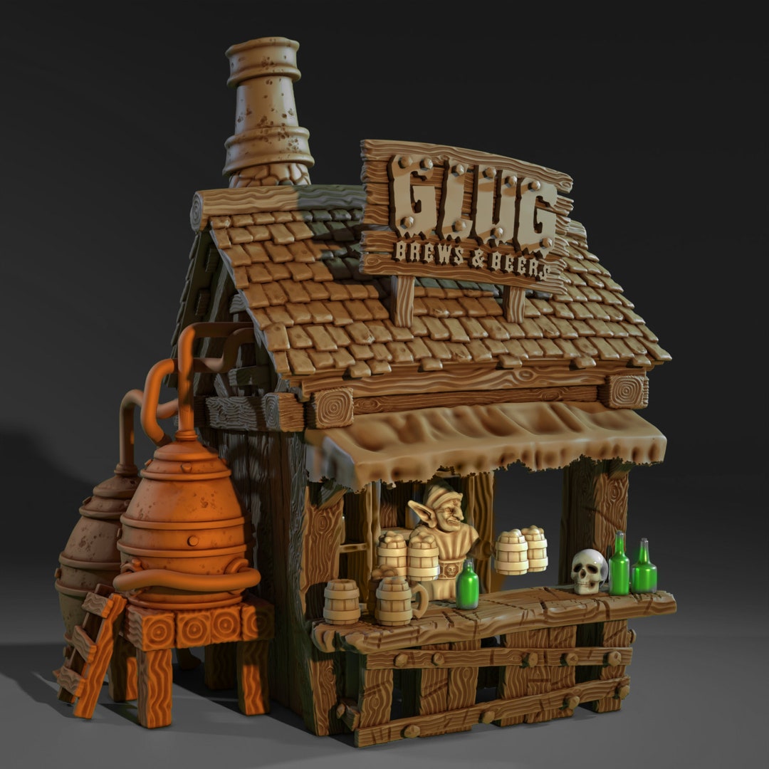 Dungeons and Dragons, DND TTRPG, Wargaming - Goblin Brewery, Goblin ...