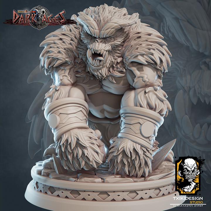 Dungeons and Dragons, DND TTRPG, Wargaming - Large Fiend - Barlgura ...