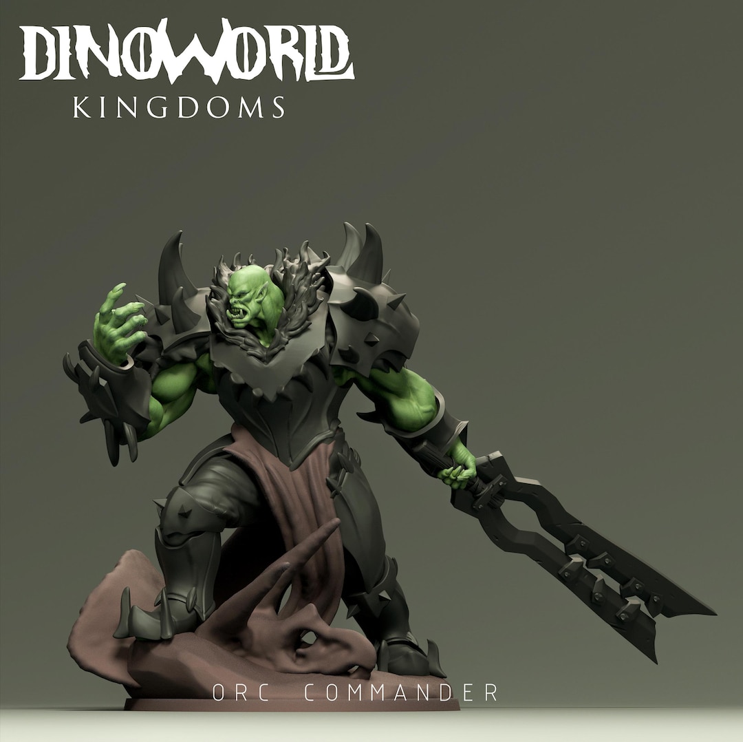 Dungeons and Dragons, DND TTRPG, Wargaming - Playable Character - Orc ...
