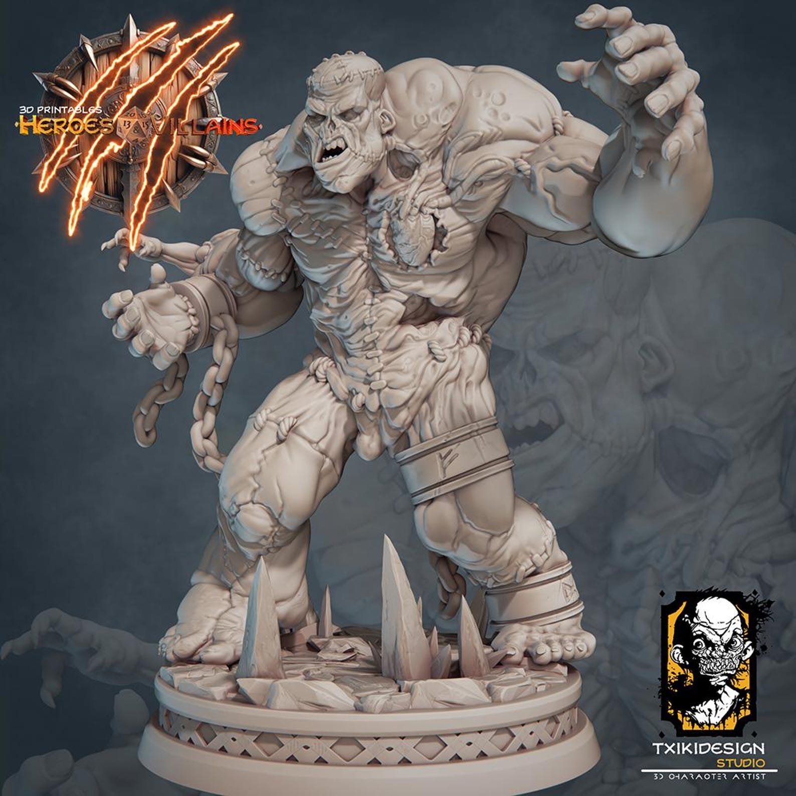 Dungeons and Dragons, DND TTRPG, Wargaming - 57mm Tall - Medium ...