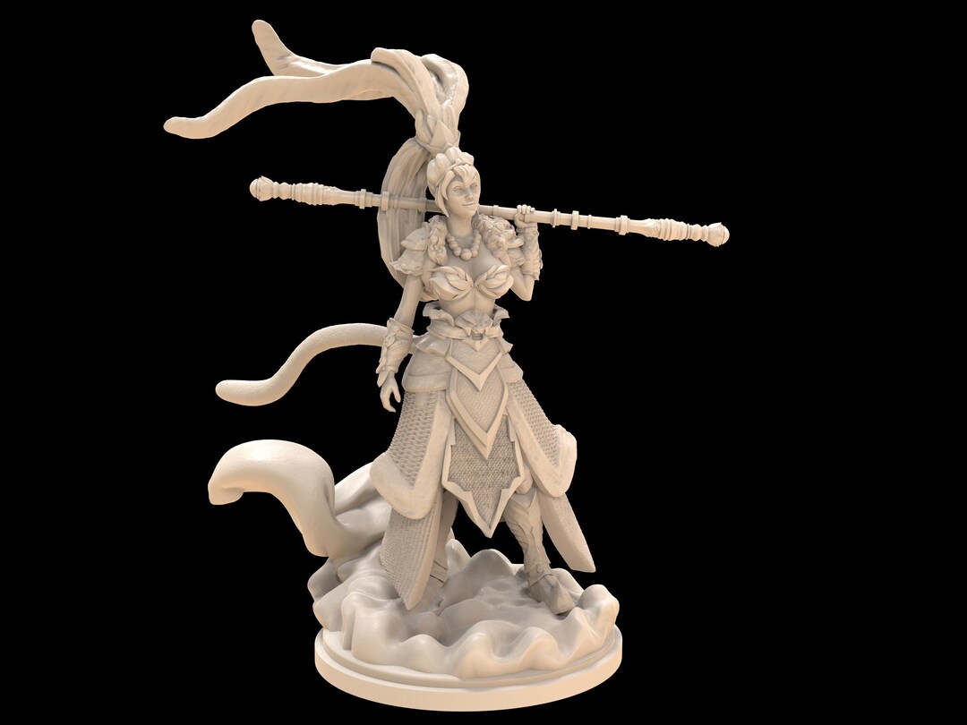 Dungeons and Dragons, DND TTRPG, Wargaming - Playable Character Female ...