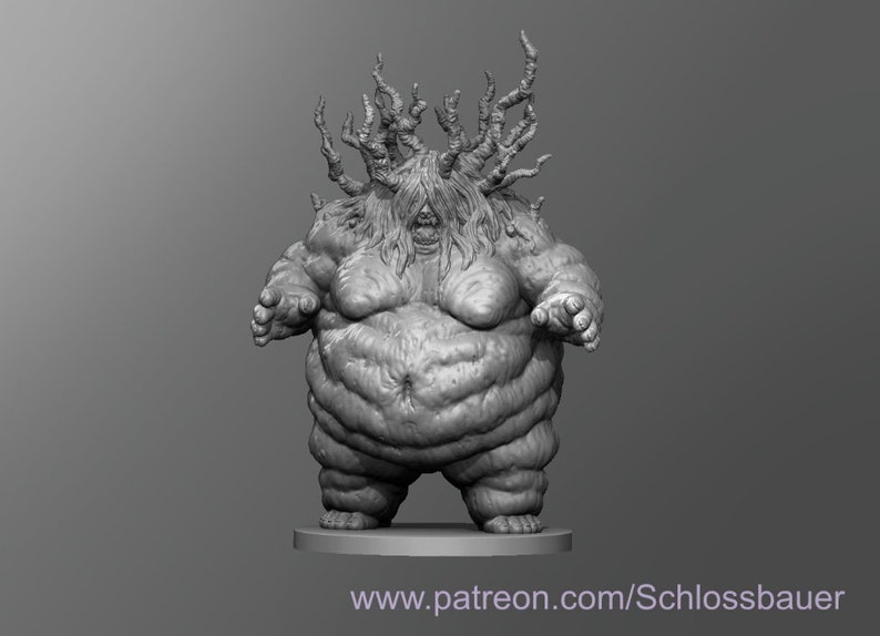 Dungeons and Dragons, DND TTRPG, Wargaming - 78mm Tall - Demon ...