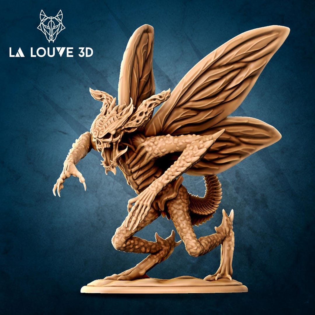 Dungeons and Dragons, DND TTRPG, Wargaming - Large Fiend - Baatezu ...