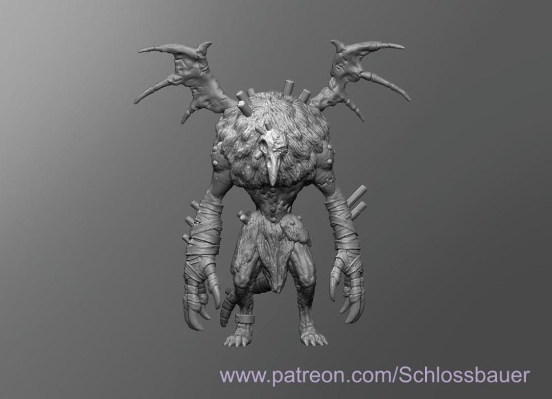 Dungeons and Dragons, DND TTRPG, Wargaming - Medium Construct - Carrion ...