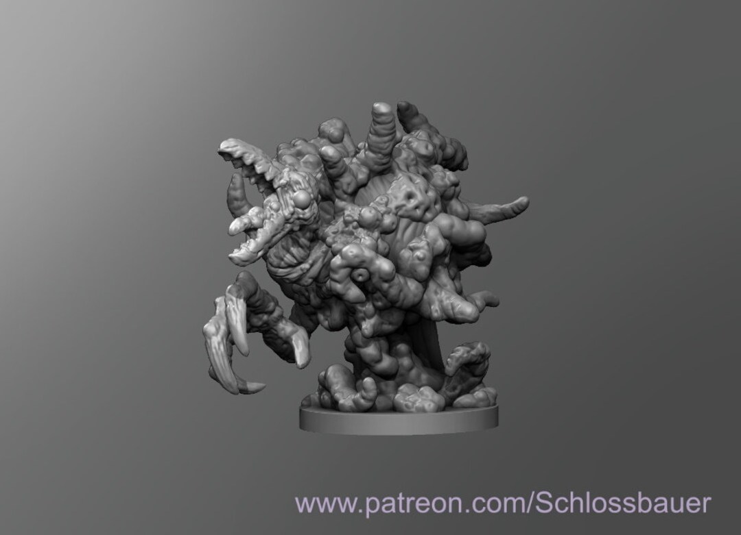 Dungeons and Dragons, DND TTRPG, Wargaming - Daemon - Sepsidaemon - Etsy